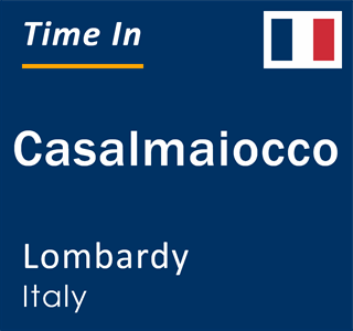 Current Local Time in Casalmaiocco, Lombardy, Italy