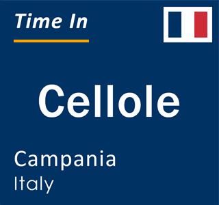 Current Local Time in Cellole, Campania, Italy