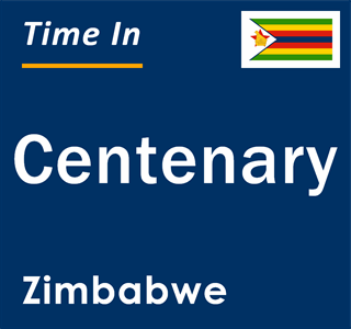 Current Local Time in Centenary, Zimbabwe