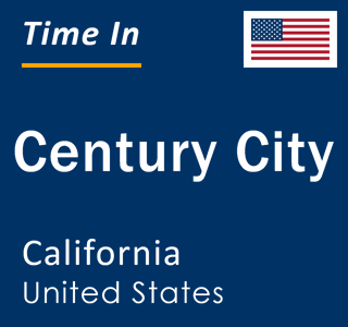 Current Local Time in Century City, California, United States