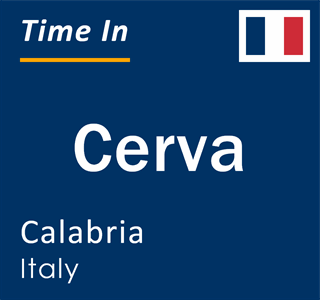 Current Local Time in Cerva, Calabria, Italy