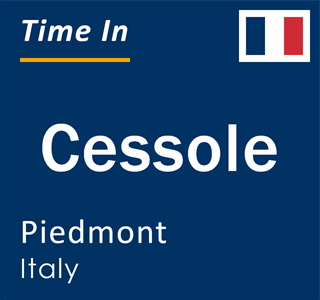 Current Local Time in Cessole, Piedmont, Italy