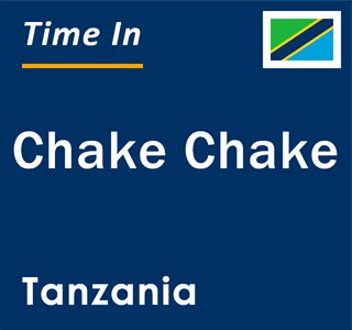 Current Local Time in Chake Chake, Tanzania