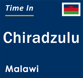 Current Local Time in Chiradzulu, Malawi