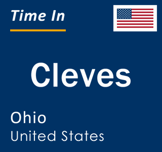 Current Local Time in Cleves, Ohio, United States