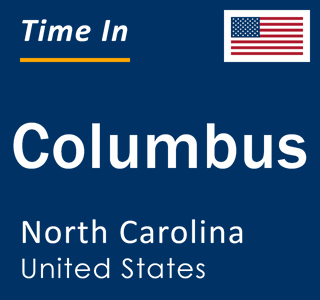 Current Local Time in Columbus, North Carolina, United States