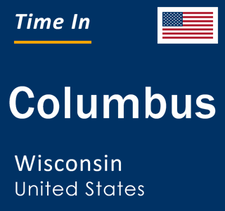 Current Local Time in Columbus, Wisconsin, United States
