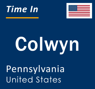 Current Weather Forecast | Colwyn, Pennsylvania, United States