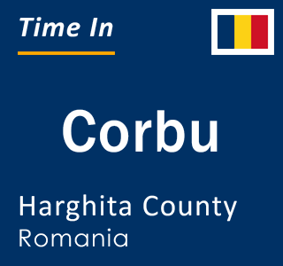 Current Local Time in Corbu, Harghita County, Romania
