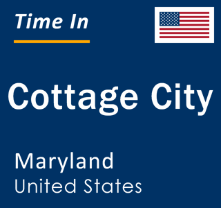 Current Local Time in Cottage City, Maryland, United States