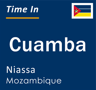 Current Local Time in Cuamba, Niassa, Mozambique