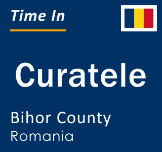 Current Local Time in Curatele, Bihor County, Romania