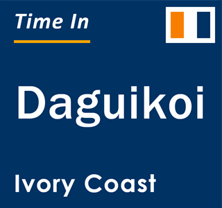 Current Local Time in Daguikoi, Ivory Coast