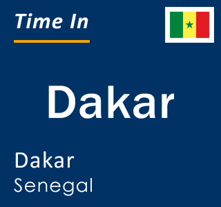 Current Local Time in Dakar, Dakar, Senegal