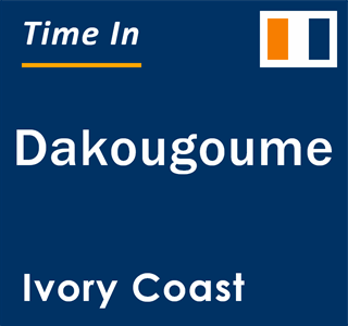 Current Local Time in Dakougoume, Ivory Coast