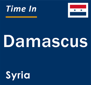 Current Local Time in Damascus, Syria