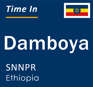 Current Local Time in Damboya, SNNPR, Ethiopia