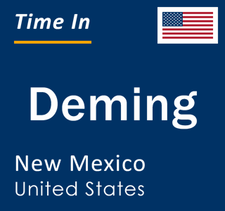Current Local Time in Deming, New Mexico, United States