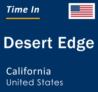 Current Weather Forecast | Desert Edge, California, United States
