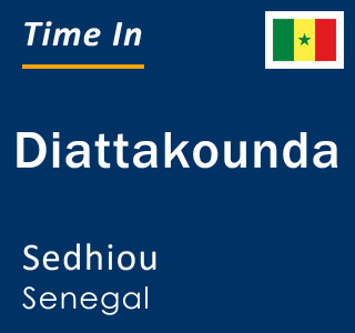 Current Local Time in Diattakounda, Sedhiou, Senegal