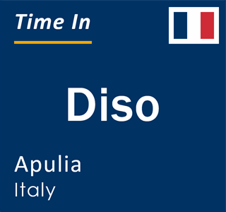 Current Local Time in Diso, Apulia, Italy