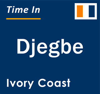 Current Local Time in Djegbe, Ivory Coast