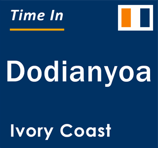 Current Local Time in Dodianyoa, Ivory Coast