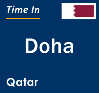Current Local Time in Doha, Qatar