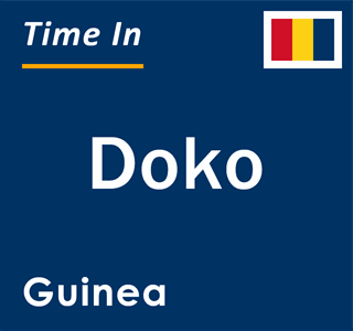Current Local Time in Doko, Guinea