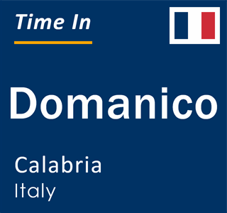 Current Local Time in Domanico, Calabria, Italy
