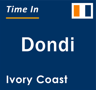 Current Local Time in Dondi, Ivory Coast