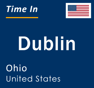 Current Local Time in Dublin, Ohio, United States