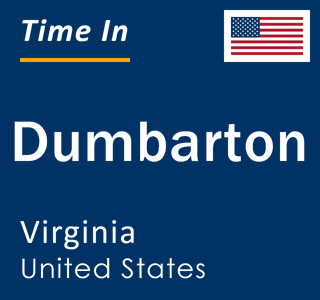 Current Local Time in Dumbarton, Virginia, United States