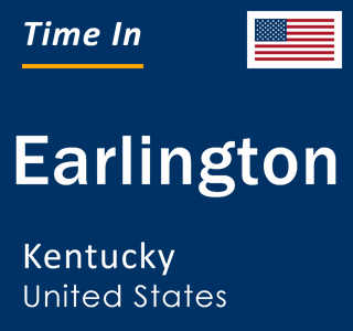 Current Local Time in Earlington, Kentucky, United States