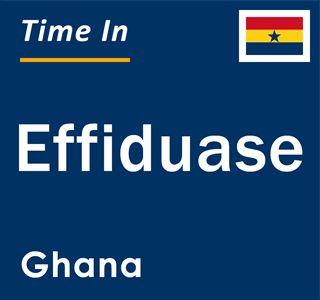 Current Local Time in Effiduase, Ghana