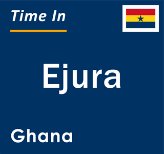 Current Local Time in Ejura, Ghana