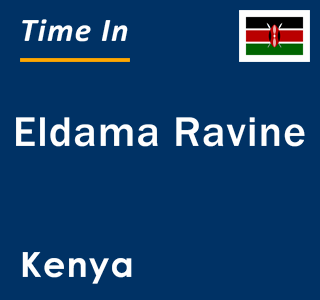 Current Local Time in Eldama Ravine, Kenya