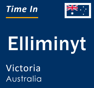 Current Local Time in Elliminyt, Victoria, Australia