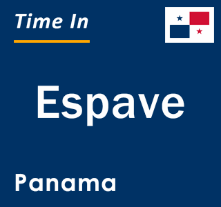 Current Local Time in Espave, Panama