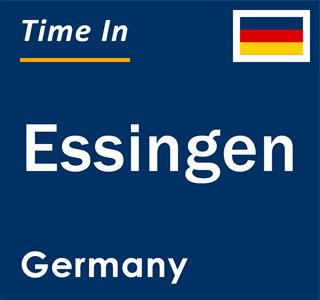 Current Local Time in Essingen, Germany
