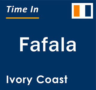 Current Local Time in Fafala, Ivory Coast