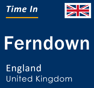 Current Local Time in Ferndown, England, United Kingdom