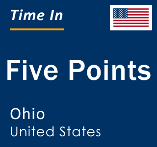 Current Local Time in Five Points, Ohio, United States