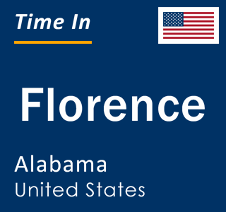 Current Local Time in Florence, Alabama, United States