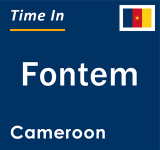 Current Local Time in Fontem, Cameroon
