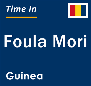Current Local Time in Foula Mori, Guinea