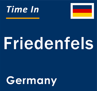 Current Local Time in Friedenfels, Germany