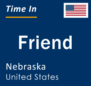 Current Local Time in Friend, Nebraska, United States