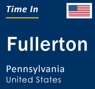 Current Weather Forecast | Fullerton, Pennsylvania, United States
