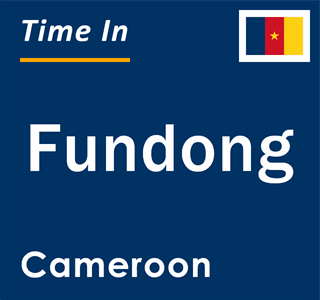 Current Local Time in Fundong, Cameroon